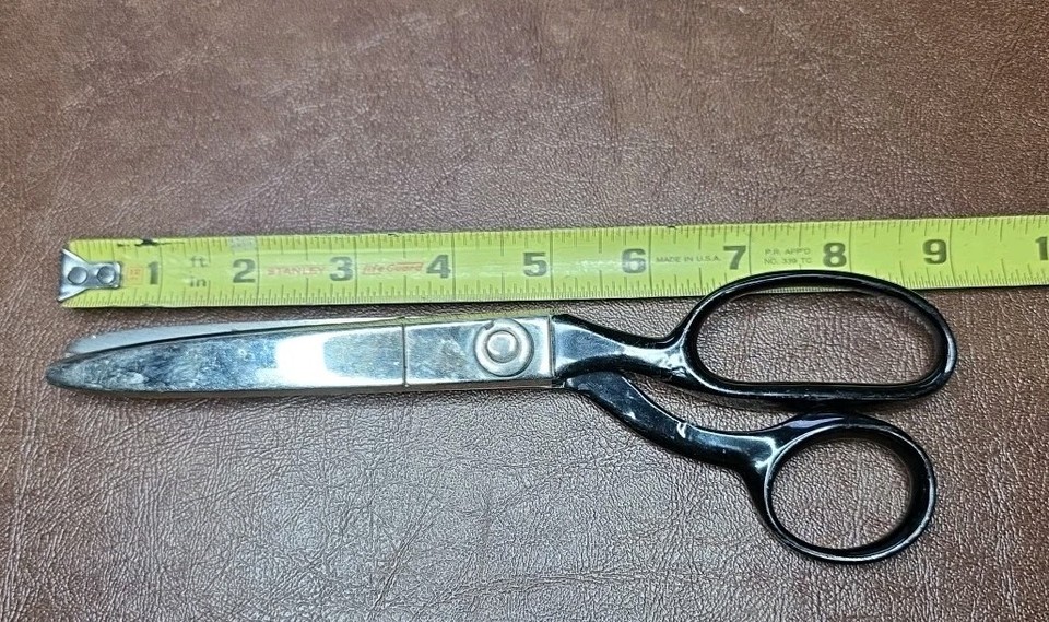 WISS Professional Pinking Shears Scissors Vintage Model CB 9 Inches USA ...