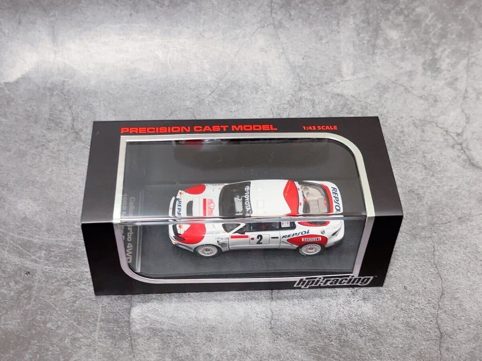 HPI 1/43 hpi racing WRC Toyota Celica Turbo 4WD 1992 Monte Carlo #2 ...