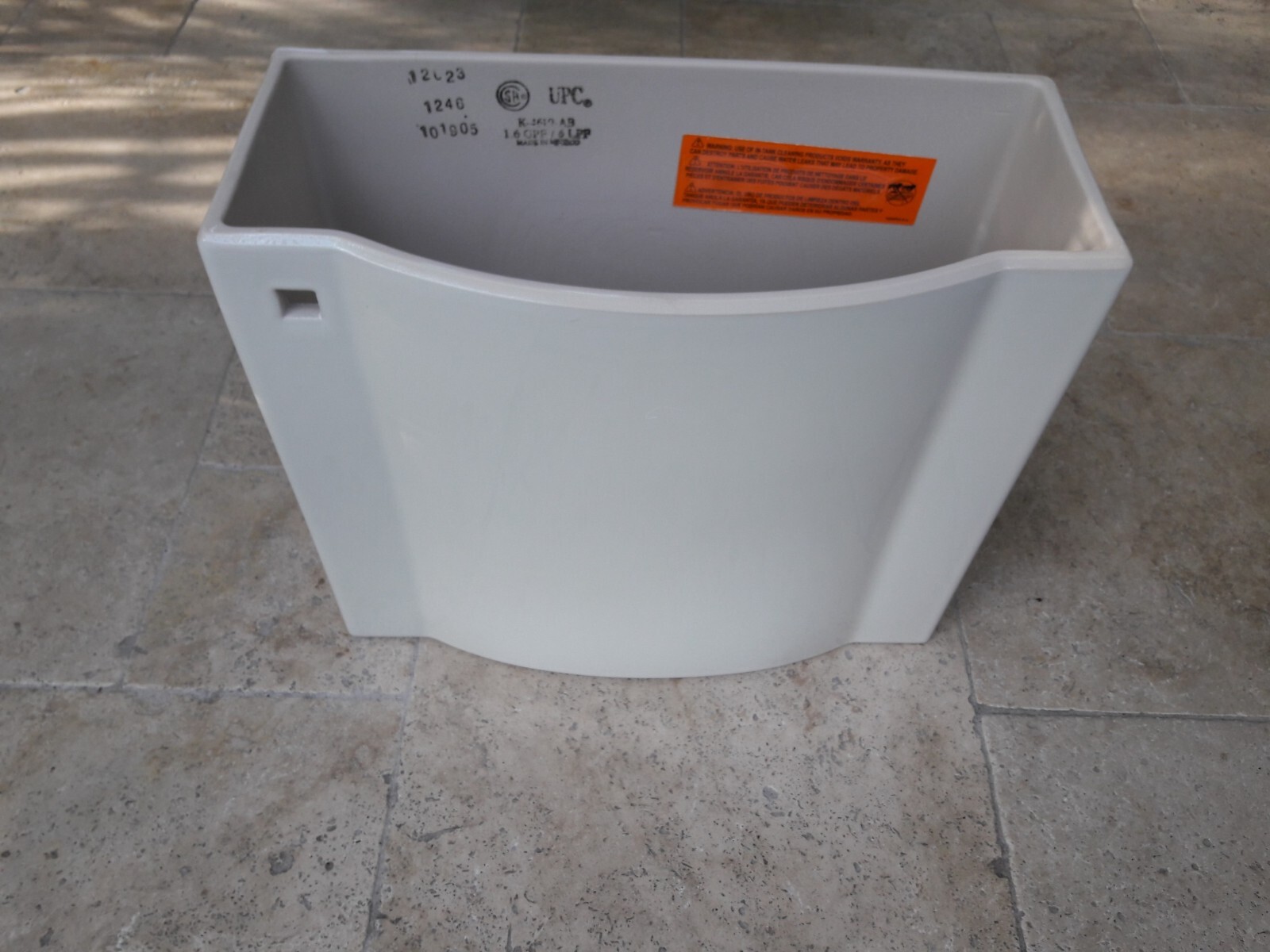K4619 KOHLER TOILET TANK MODEL 4619 BISCUIT | eBay
