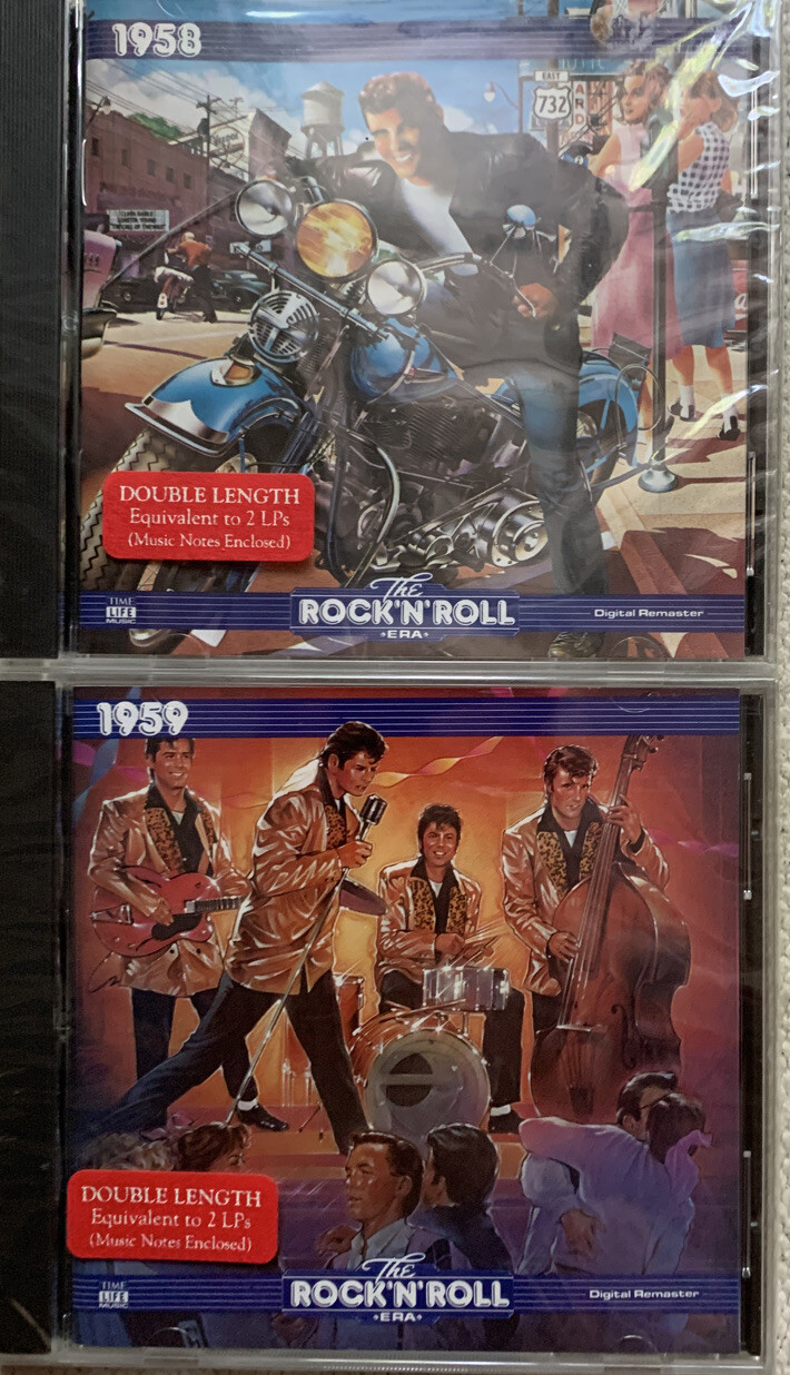 TIME LIFE ROCK ‘N’ ROLL ERA 1958 And 1959 LOT OF 2 CDS | eBay