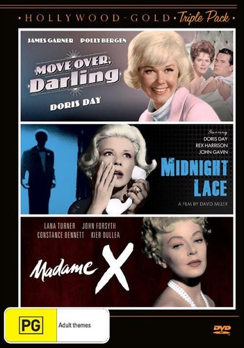 Doris Day Triple Pack - Madame X, Midnight Lace, Move Over Darling - 3 ...