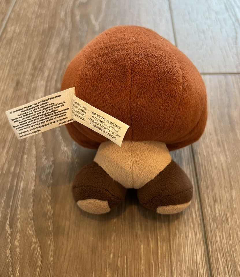 Nintendo Super Mario Bros 5" Goomba Plush Stuffed Toy | eBay