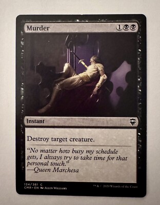 1x Murder Magic the Gathering Commander Legends MTG VLP | eBay