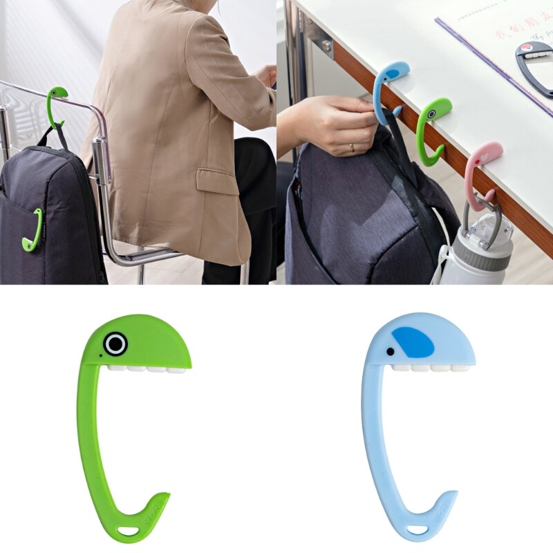 Convenient Cartoon Hook Plastic Bag Hook Holder for Table Hangings ...