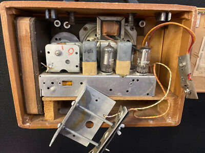 Knight Radio 1948 Tube AM Model 176 Allied Radio Needs Batteries Not ...