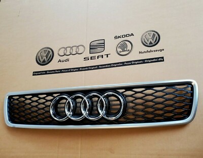 original Audi RS4 Kühlergrill neu A4 B5 8D Grill 2,7T Biturbo ...