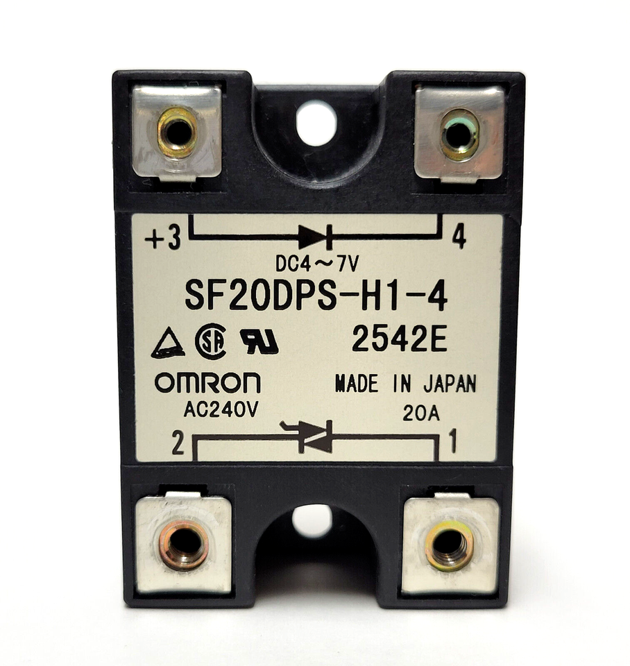 Omron SF20DPS-H1-4 Solid State Relay 20A AC240V DC4~7V | eBay