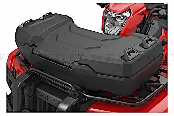 Front Cargo Box TRX 420 520 20-24 Honda Rancher Rubicon Carrier Luggage ...