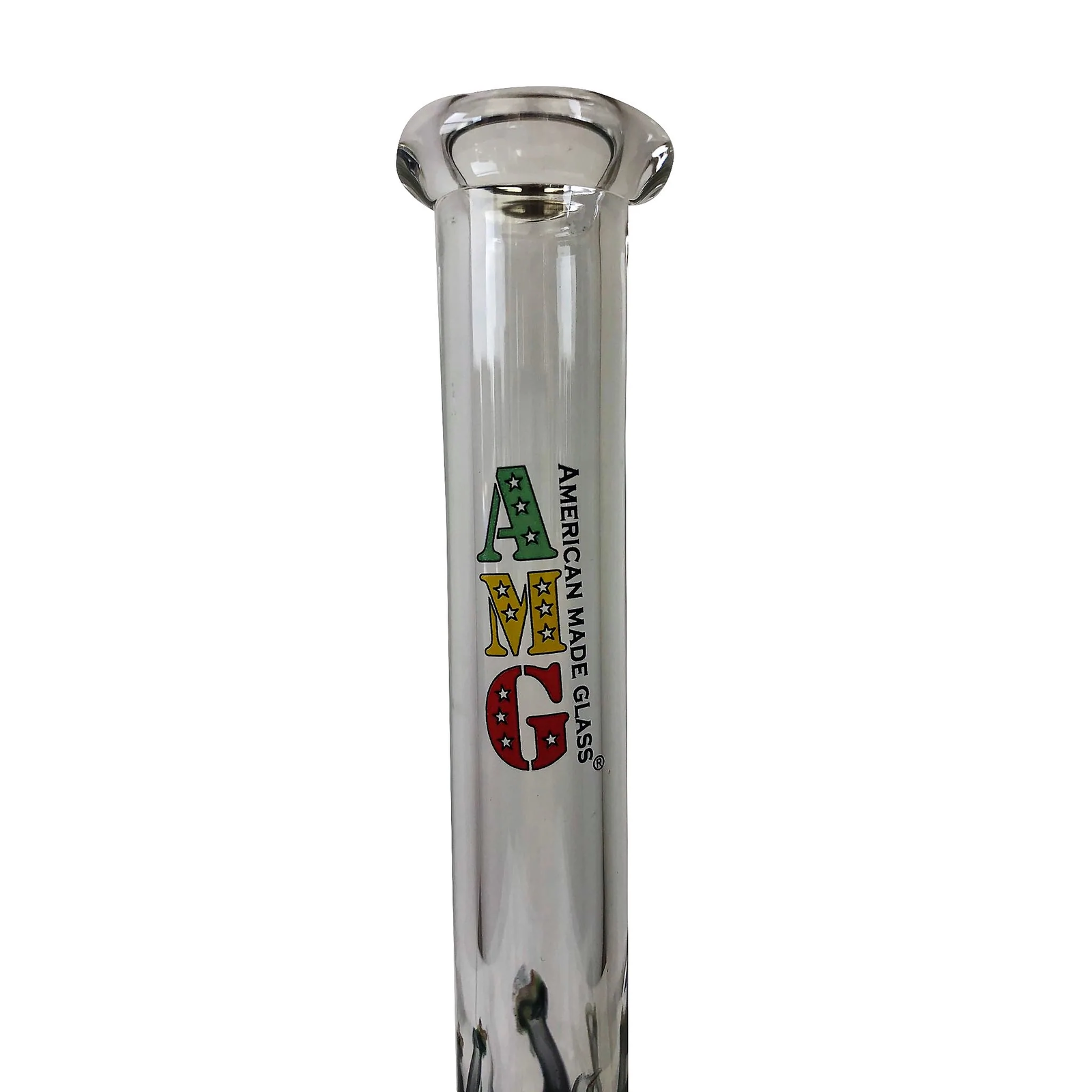 AMG Glass 9 inch Cylinder Base Glass Bong Water Pipe | eBay