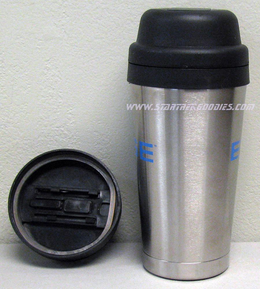 PROMOTIONAL UPN Star Trek: Enterprise Tall SPORTS MUG with Two Lids ...