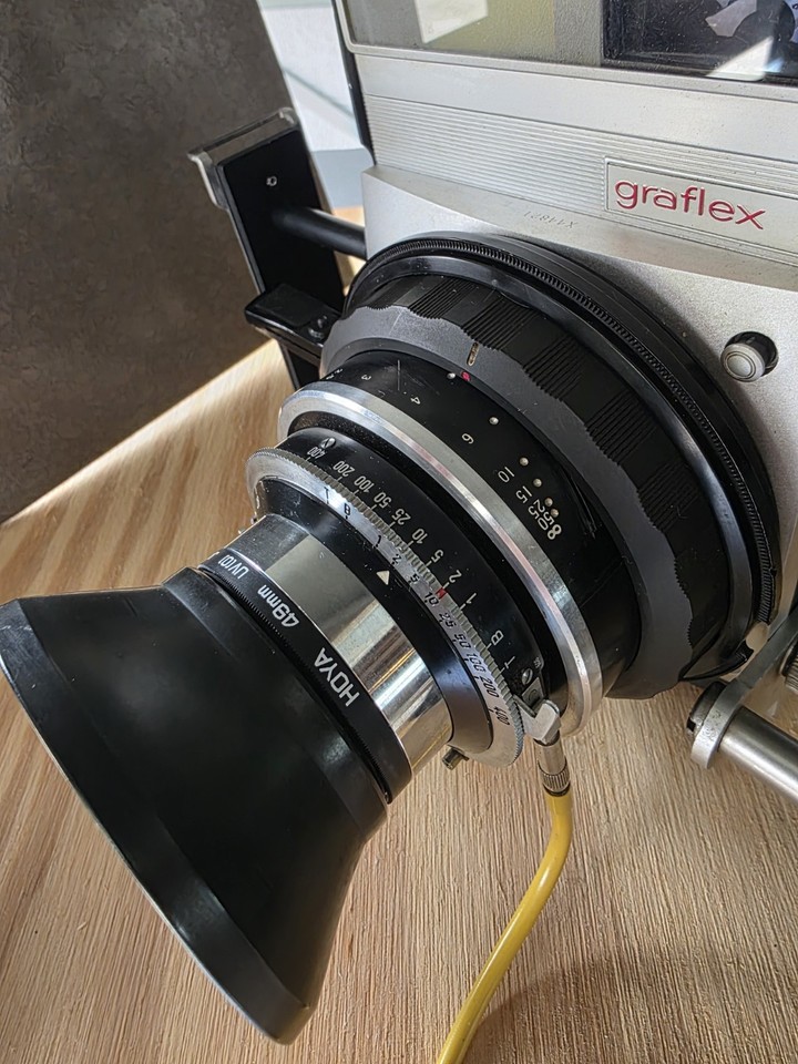 Graflex XL Camera With Zeiss 2.8 80mm Lens | eBay