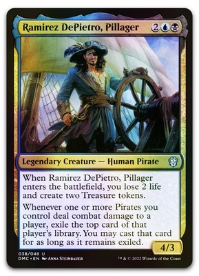 Ramirez DePietro, Pillager #38 (Foil) (NM) Dominaria United DMC Magic ...