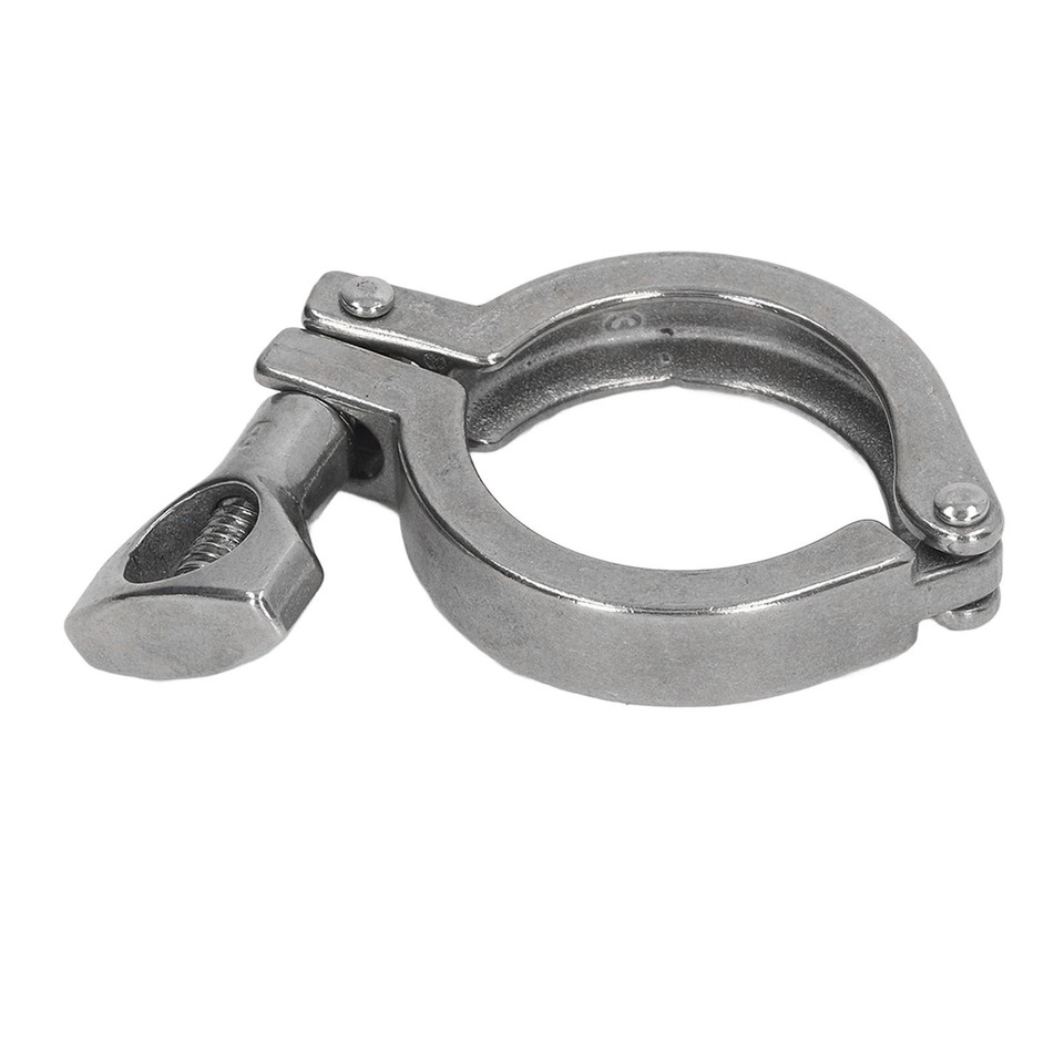 Stainless Steel Single Pin Triple Clamp For Quick Fastening On Pipe ...