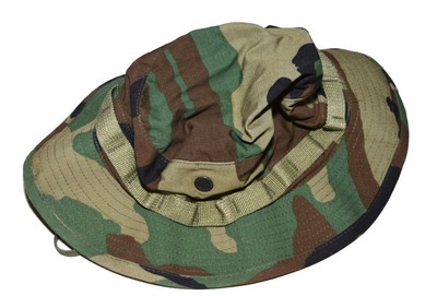 US Military Old Gen Woodland M81 BDU Boonie Hot Weather Sun Hat Type II ...