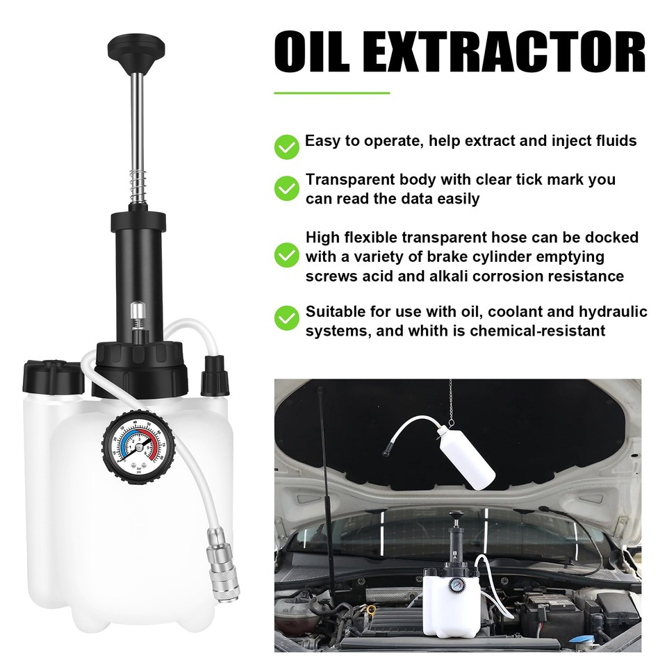 3L Brake System Clutch Fluid Pressure Bleeder Bleeding Device Kit Car ...
