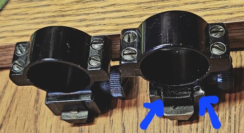 Redfield Big Bore Scope Rings 3200 Target Rifle Scope With Blocks | eBay