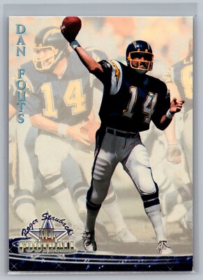 Dan Fouts 1994 Ted Williams Roger Staubach's NFL #54 Football Card ...