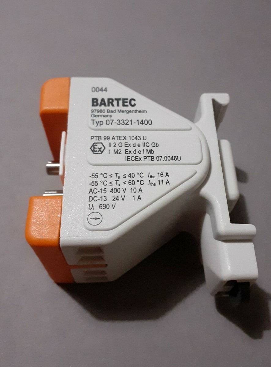 Bartec Gmbh In Bad Mergentheim BARTEC 07 3323 3200 PUSH BUTTON SWITCH