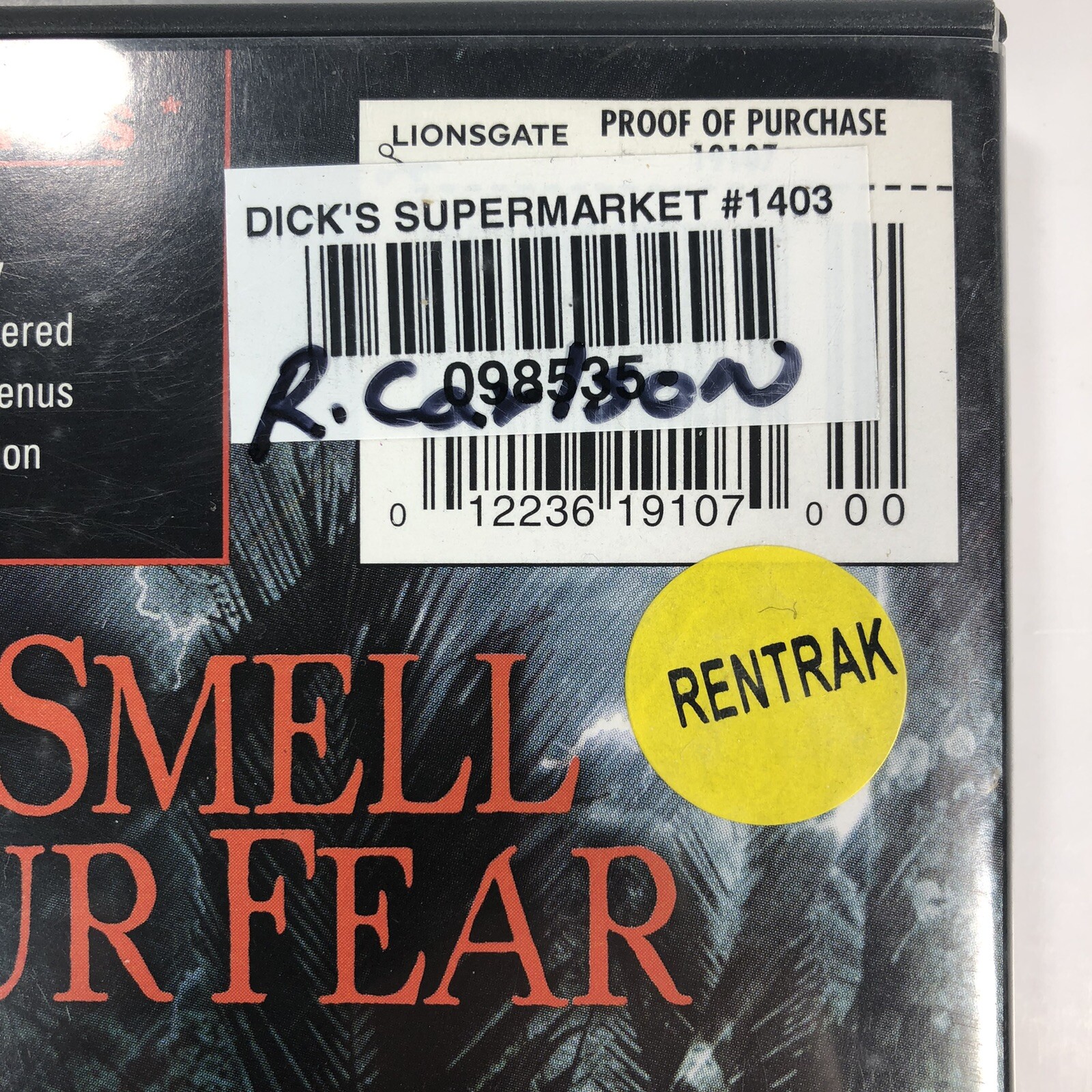 Attack of the Sabretooth DVD 2005 Nature Attacks Horror Comedy Schlock ...