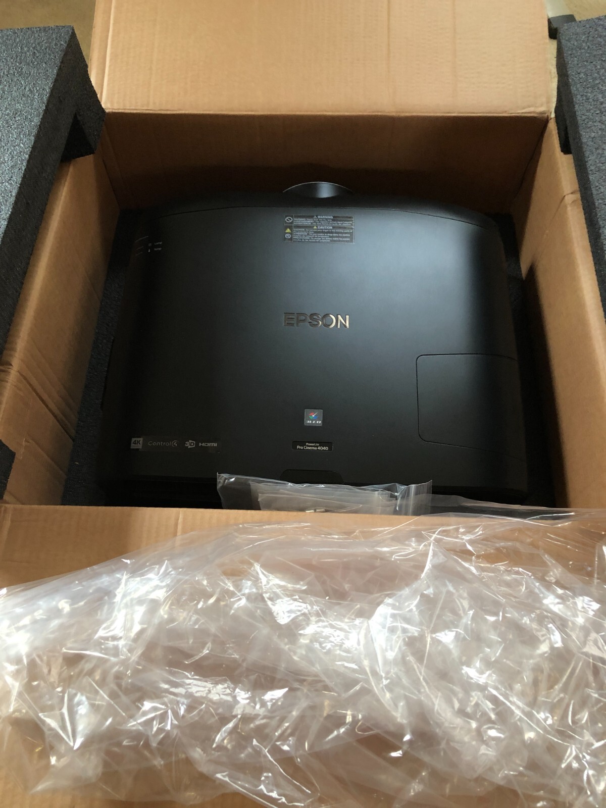 Epson Pro Cinema 4040 3LCD Projector 4K + HDR - Refurbised from Epson ...