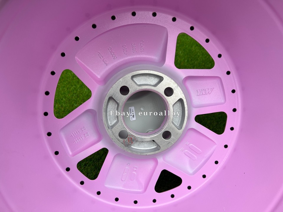 15" 4X100 RONAL URS TEDDY BEAR old school PINK wheels for VW HONDA JDM ...