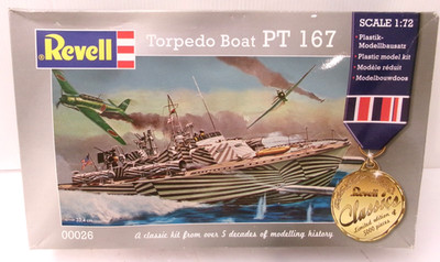 Revell WWII TORPEDO BOAT PT 167 1:72 Scale SEALED Model Kit 2011 | eBay