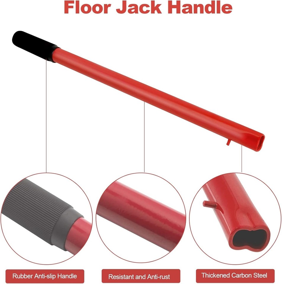 2 Ton Floor Jack Handle Replacement,Horizontal Hydraulic Jack Handle ...