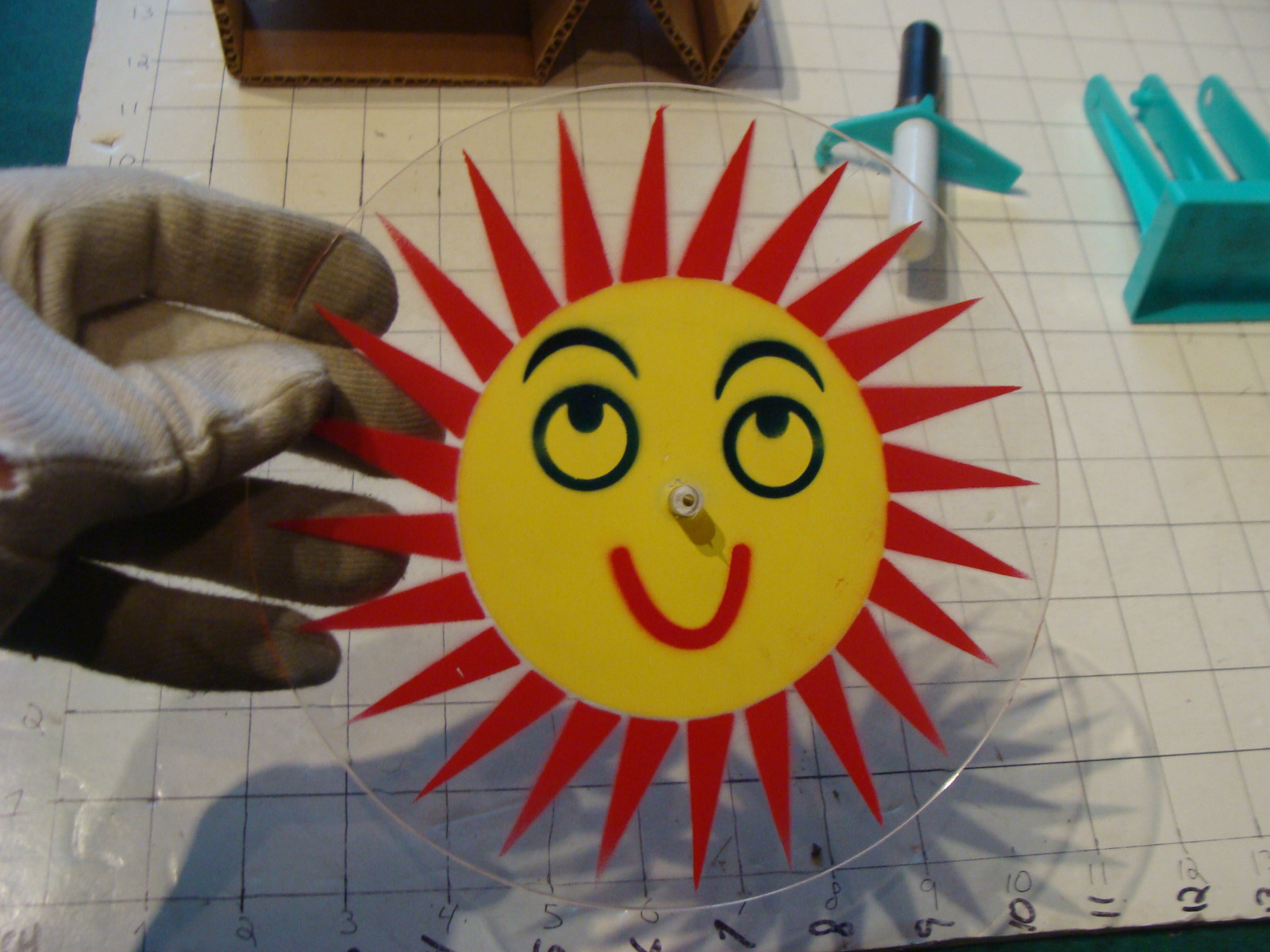 Vintage CLEAN toy: SUN MOTOR unused ? TIGRETT industries MIB Thermal ...