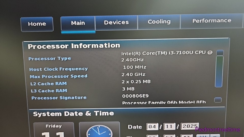 Intel NUC7i3BNK Intel Core i3 8GB RAM 256GB M.2 Mini NUC PC Windows 11 ...