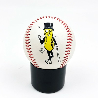 Collectible Planters Nuts Mr Peanut w/bat Logo Official League Wilson ...