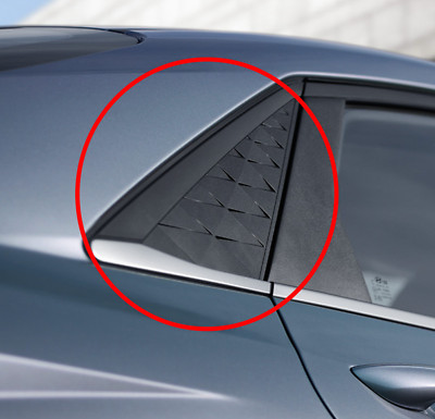 OEM 87850-AAAA0 GARNISH ASSY-C.PILLAR LH Black for Hyundai Elantra CN7 ...