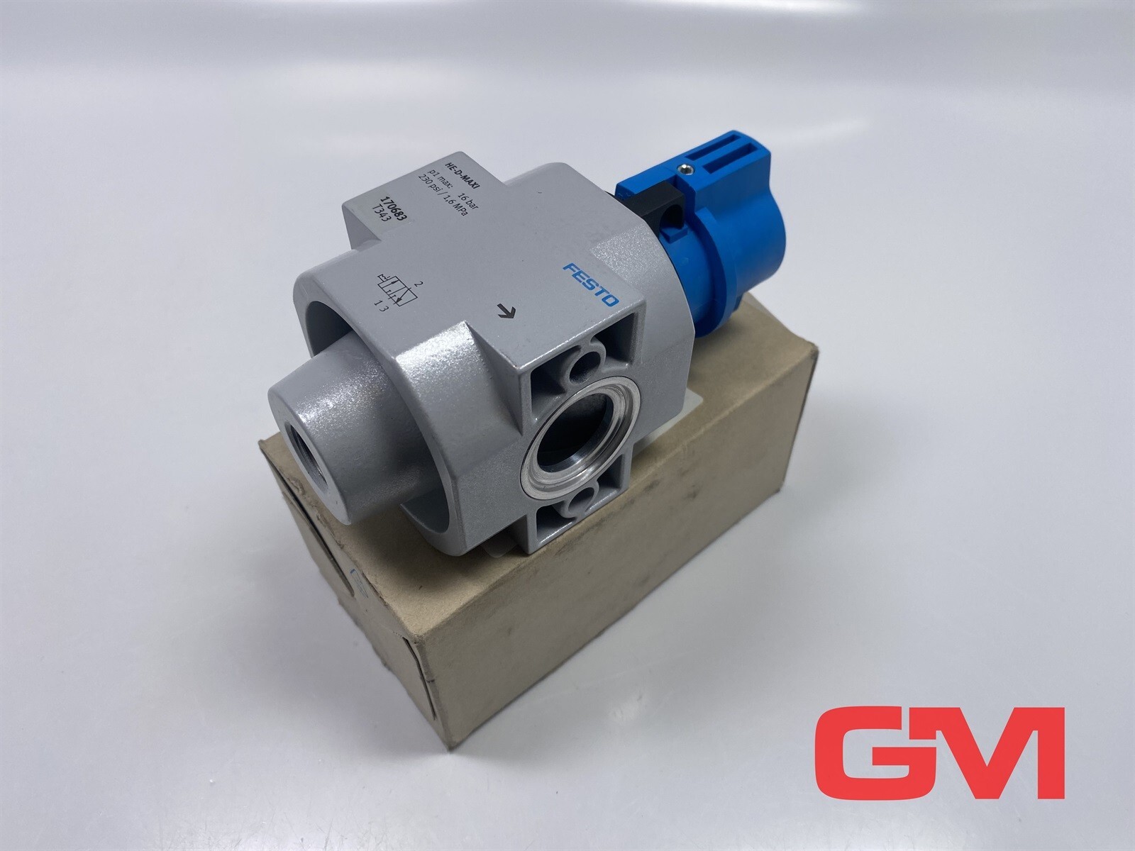 Festo He-d-maxi 170683 On-off Valve 3/4 NPT Threaded Connection for ...