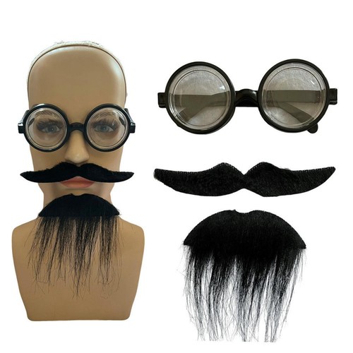 Glasses Fake Beard Set Halloween Beard for Halloween Costume | eBay