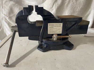 Central Forge 4" Swivel Vise with Anvil 38388 | eBay