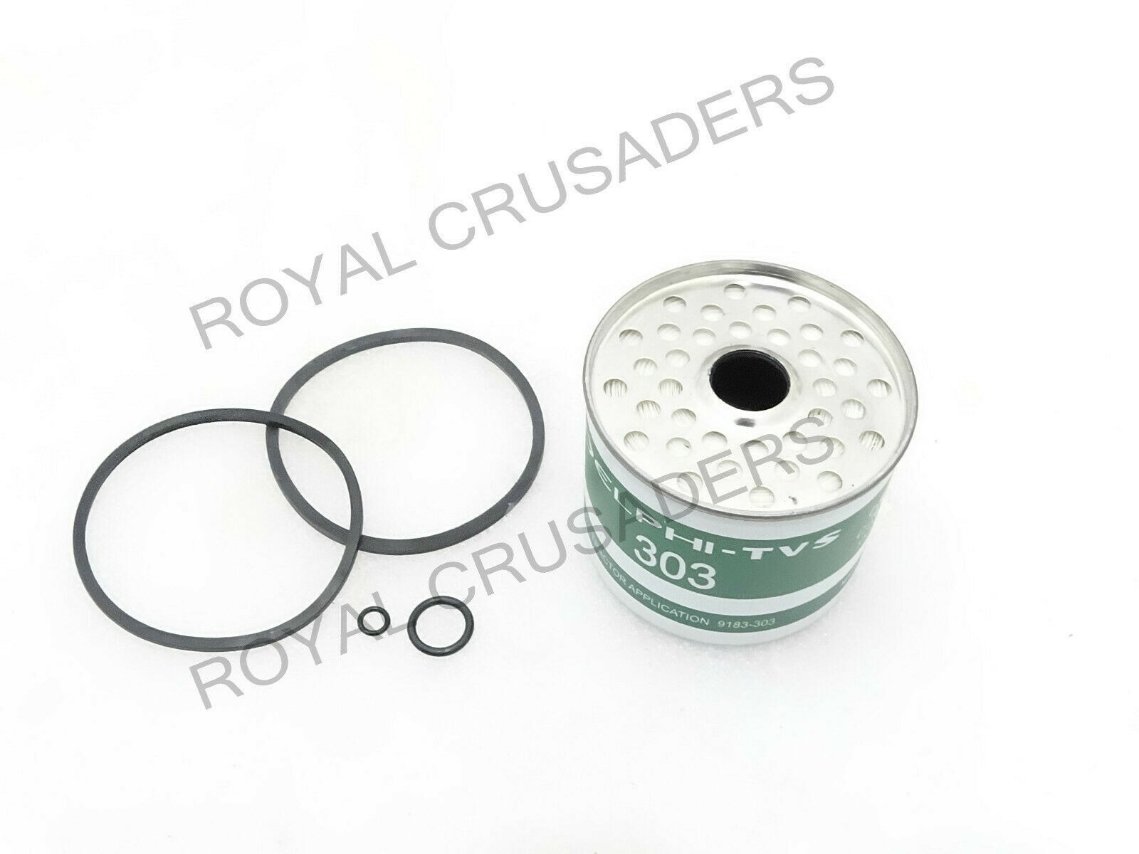 For NEW JEEP TRACTOR DELPHI DIESEL FUEL OIL FILTER+WASHER+O RINGS #G152 ...