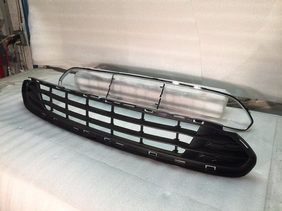 2010-2012 FORD FUSION BUMPER GRILLE AND CHROME TRIM SET W/O SPORT NEW ...