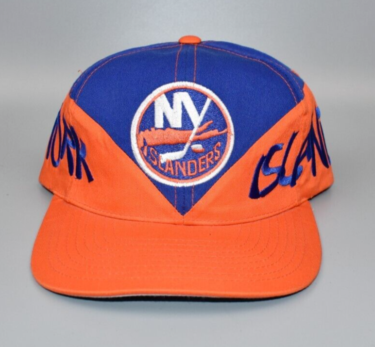 New York Islanders Vintage Logo 7 Graffiti Spell Out Snapback Cap Hat ...