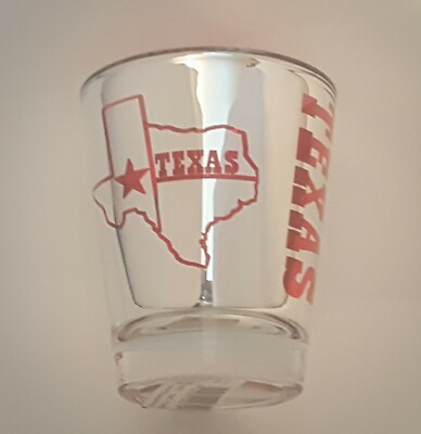 Texas Shot Glass Mirrored | eBay