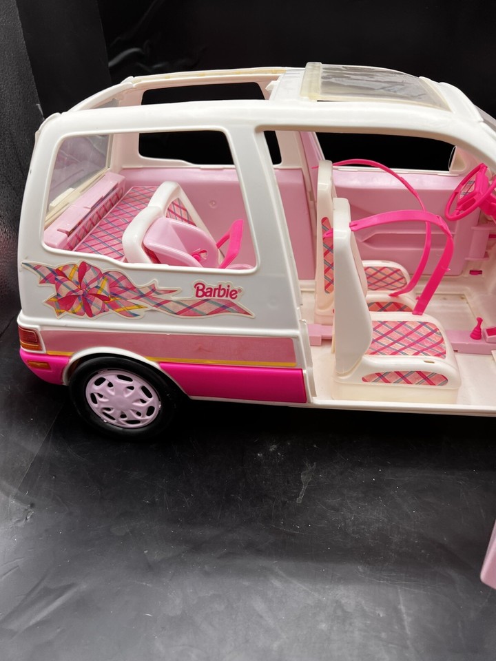 Barbie Picnic Caravan #13185 Mini Van 1995 READ! | eBay