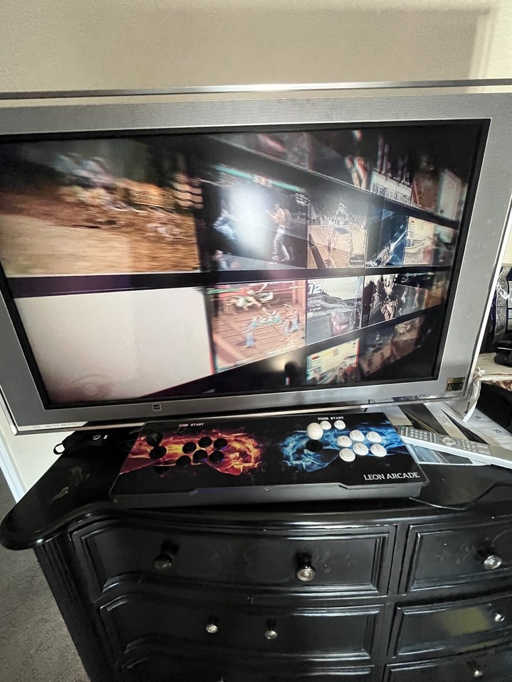 Loen Arcade Box 30s 5000 in 1 Retro Video Games Double Stick Arcade ...