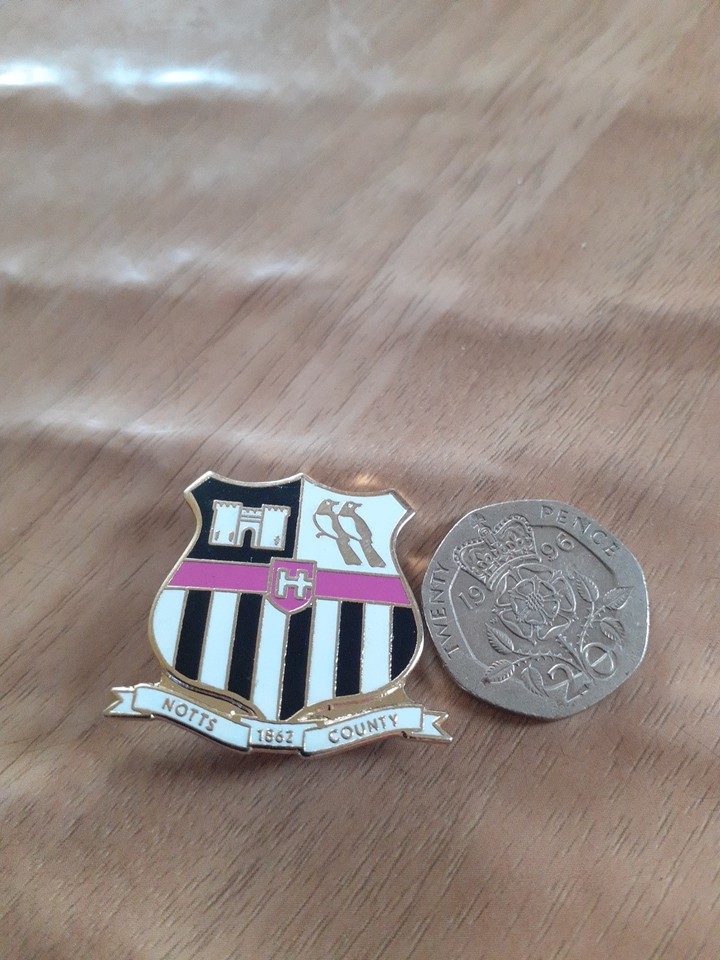 A Nice Notts County Badge | eBay UK