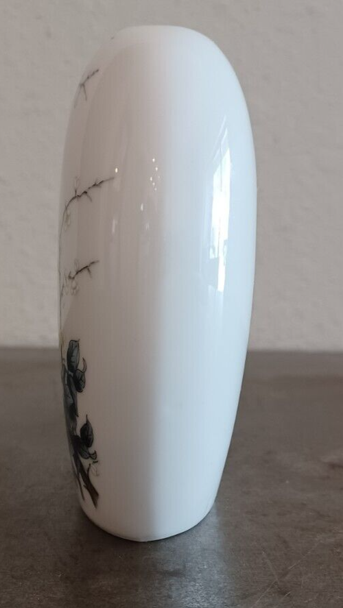 Fine Chinese Jay Japan Vase Birds & Cherry Blossoms 4.25" Tall | eBay