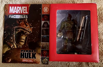 MARVEL FACT FILES EAGLEMOSS SPECIAL ISSUE PLANET HULK WITH MAGAZINE | eBay