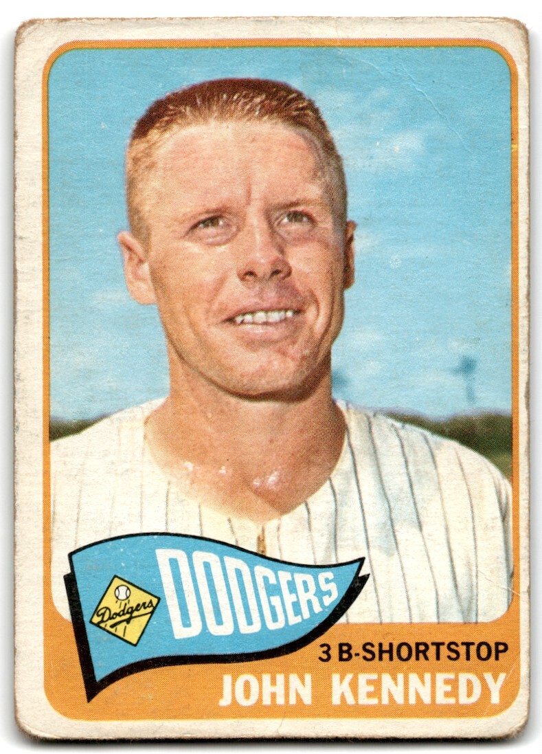 1965 Topps John Kennedy Baseball Cards #119 | eBay