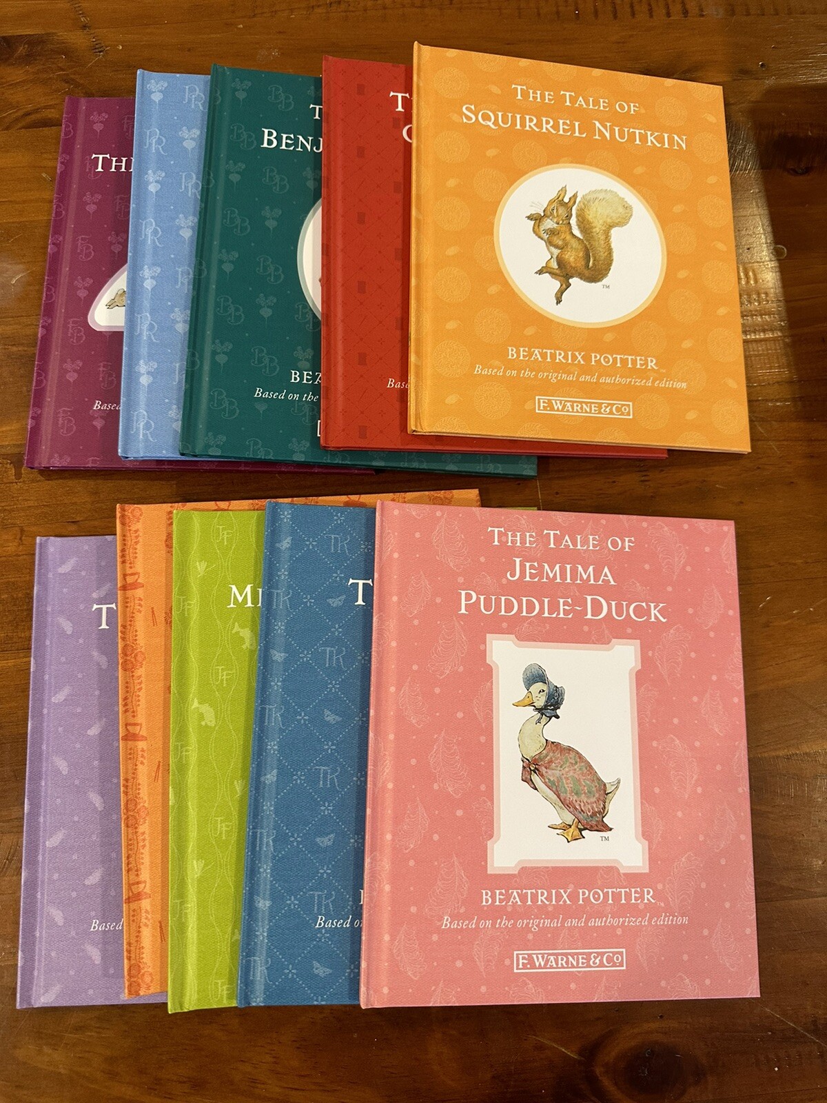 The Peter Rabbit Library by Beatrix Potter 10-Books Complete Boxedset ...