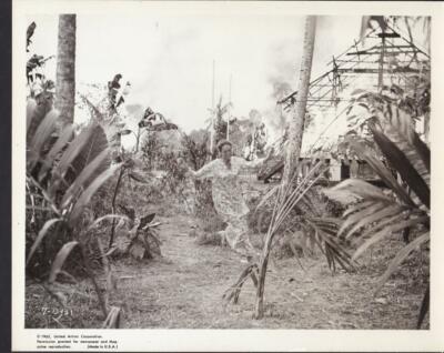 Capucine running scene in The 7th Dawn 1963 original movie photo 32436 ...