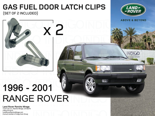 1996-2001 P38 Range Rover Gas Fuel Door Latch Clips (BPX700010-RANGE x ...