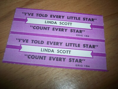 2 Linda Scott I've Told You Every Little Star / Count Every Jukebox ...