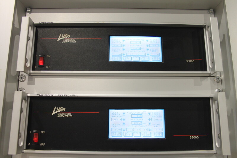 Fiber Optic Preform Glass Lathe Litton Nextrom MCVD Hydrogen Oxygen ...