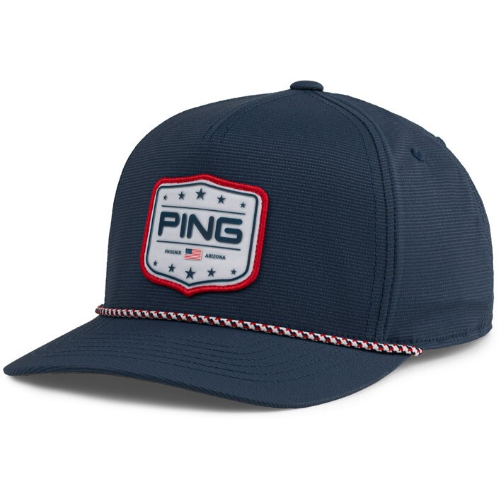 New 2024 Ping US Open Patriot Stars and Stripes Snapback Rope Hat | eBay